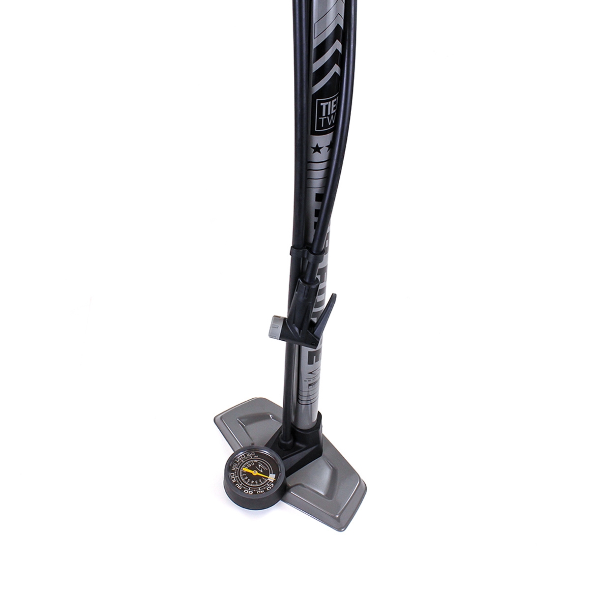 Serfas Fp-t2 Air Force Tier Two Bicycle Floor Pump Gray for sale online ...